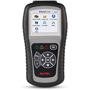 Amazon.com: Autel OBDII/EOBD Scanner MaxiLink ML519,Same Function as AL519,Fault Code Reader ...