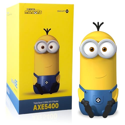 Davolink Minions Kevin Wi-Fi 6E Router - Elevate Your Connectivity ...
