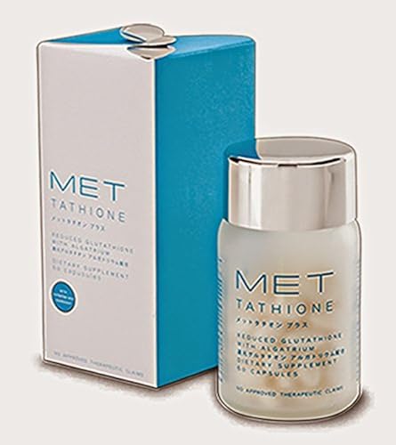 Authentic MET Tathione Soft Gel Glutathione Capsules w/Algatrium, 60 ...