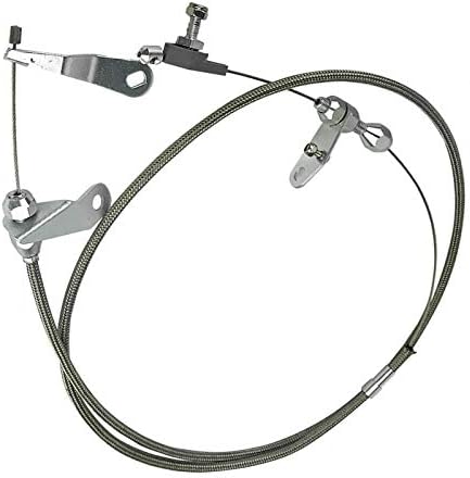 Amazon.com: Transmission Kickdown Cable Kit,Stainless Braided Kick Down ...