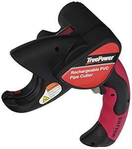 TruePower 01-0619 9.6V Battery Powered Rechargeable Cordless PVC Pipe ...