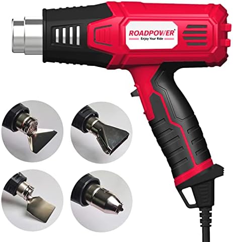 ROADPOWER Heat Gun 2000W, 440°C-600°C with High and Low Setting - Cord ...