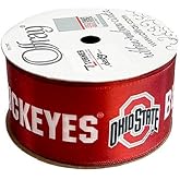 Amazon.com: 2.5" Ohio State Ribbon, Licensed by Offray Ribbon ...