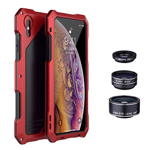 Tomplus iPhone XR Case Heavy Duty with Built-in Screen Full Body ...