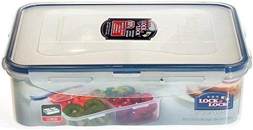 Lock & Lock HPL824C Food Container Short Rectangular 1.6 Liter With ...