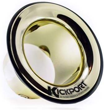 Kickport 4″ Bass Drum Sound Hole – Gold – BigaMart