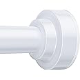 Amazon.com: TEECK Shower Curtain Rod, 27-76 inch Adjustable Spring ...