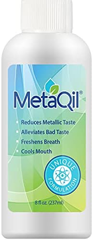 MetaQil Oral Rinse, Proven to Relieve Metallic, Bitter and other Taste ...