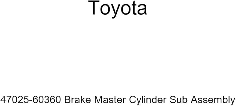 Amazon.com: Genuine Toyota 47025-60360 Brake Master Cylinder Sub ...