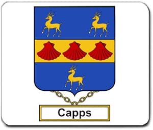 Amazon.com: Capps Family Crest Coat of Arms Mouse Pad : Office Products