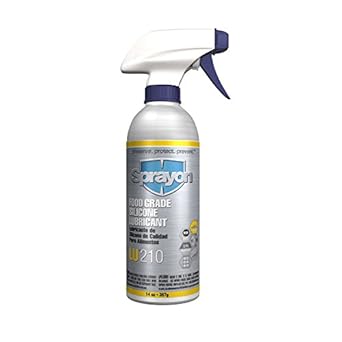 Sprayon S000210LQ LU211L Food Grade Dry Silicone Lubricant Non-Aerosol ...