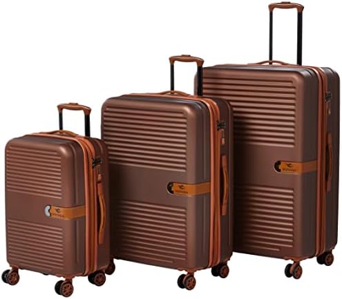 Sonada Luggage Set of 3 Classic Collection, 4 Double Wheels, TSA Lock ...