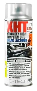 E-Tech XHT Xtremely High Temperature CLEAR LACQUER Car Engine Block ...