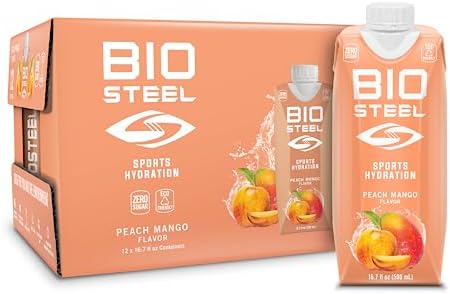 BioSteel Sports Drink, Sugar-Free with Essential Electrolytes, Peach ...