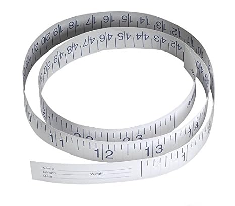 Medline Industries NON171333 Paper Measuring Tape, 72-Inch (Pack of 500 ...