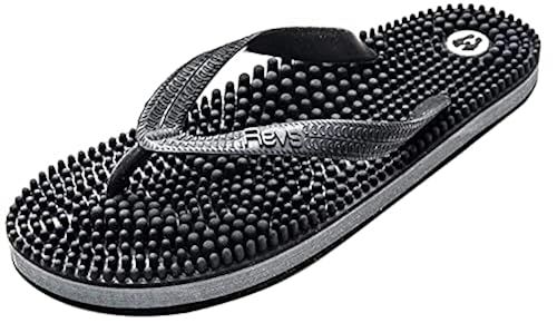 Revs Premium Reflexology Massage & Acupressure Flip Flops for Men ...