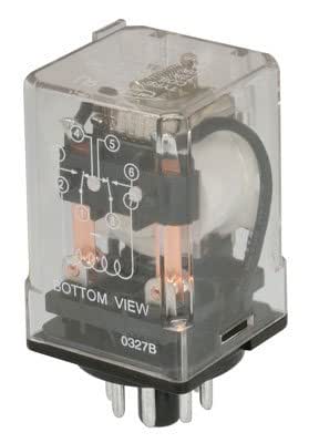 RELAY, DOUBLE POLE DOUBLE THROW (DPDT), BTA6-2C-JC-CW120VAC, 120VAC ...