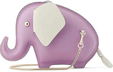 Kate Spade Tiny Elephant Purple Leather Crossbody Bag Novelty Purse ...