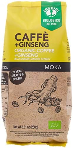 Probios Organic Coffee Plus Ginseng for Moka , 250G price in Saudi ...