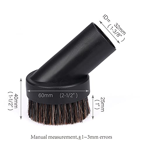 25mm Long Horse Hair With Universal Connector for 25mm/1", 32mm/1-1/4 ...