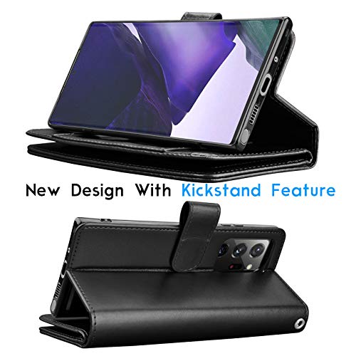 Galaxy Note 20 Ultra Case, Note 20 Ultra 5G Wallet Case, Luxury Cash ...