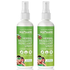 Bodyguard Natural Anti Mosquito Spray - 100 ml (Pack of 2): Amazon.in ...