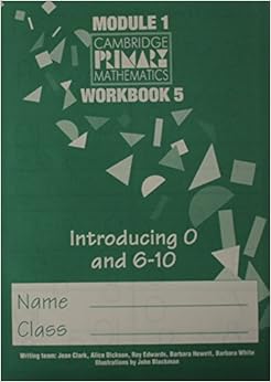 Amazon.com: CPM Module 1 Workbook 5 (pack of 10): Introducing 0 and 6 ...