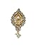 Buy Sanjog Golden Bahubali Inspired Traditional Hair Juda Brooch for ...