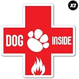 Pet Inside Sticker - 8 Pack Pet Alert Safety Fire Rescue Sticker Decal ...