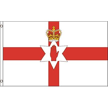 Amazon.com : New 3x5 Northern Ireland Flag North Irish Ulster Flags ...