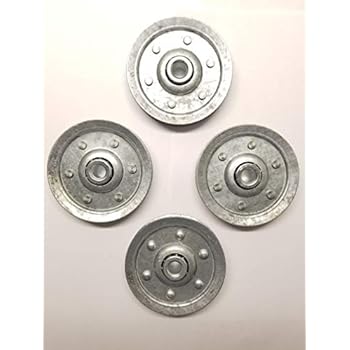 Garage Door 3" Sheave Pulleys (4 pack) - Extension Spring Pulley Wheel ...
