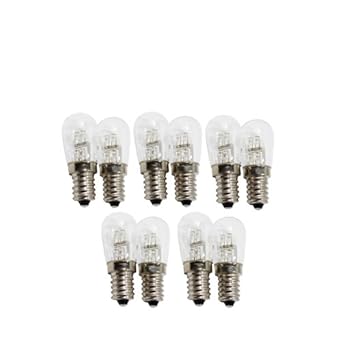 Glowker(TM) (Pack Of 10) S6 0.36-Watt LED Night Light bulb, 6-Watt ...