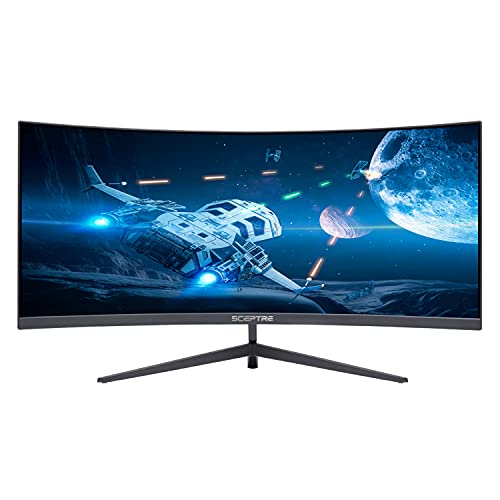 Sceptre 30-inch Curved Gaming Monitor 21:9 2560x1080 Ultra Wide Ultra ...