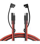 Amazon.com : OYMSAE 12Feet SAE to SAE Extension Cable Quick Disconnect Connector 16AWG,for ...