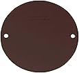 Sigma Electric, Bronze 14241BR Round Blank Stamped Cover - Electrical ...