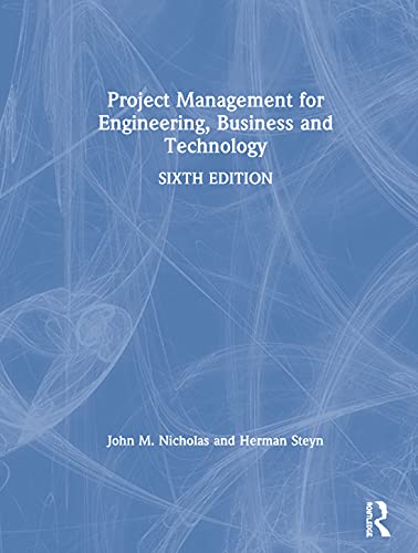 Amazon.com: Project Management for Engineering, Business and Technology ...