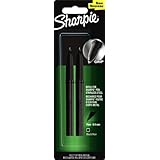 Sharpie Stainless Steel Pen Grip Fine Point Black Ink Pen (1800702 ...