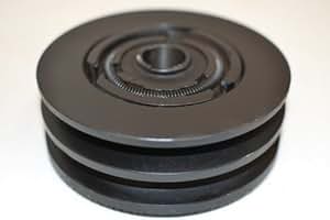 Amazon.com: Heavy Duty 5" Double Pulley Clutch Centrifugal V belt plate ...