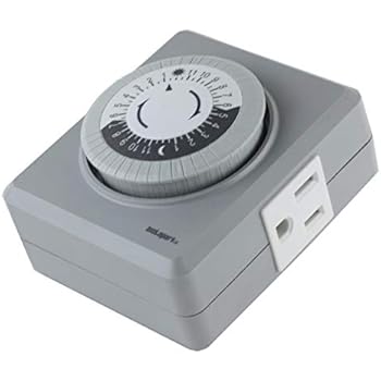 Instapark TU19 24-Hour 15 Amp Heavy-duty Plug-in Mechanical Timer with ...