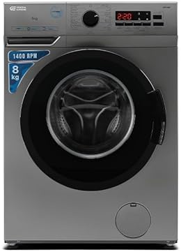 GS General Supreme GSFLN80 Front Load Automatic Washing Machine 8KG, 15 ...