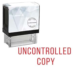 Amazon.com : StampExpression - UNCONTROLLED Copy Office Self Inking ...