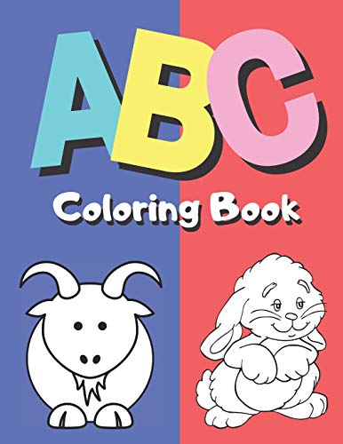 ABC Coloring Book: Alphabet Coloring Book Fun Coloring Cute Pictures ...