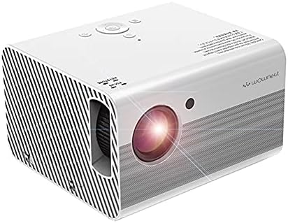 Wownect Portable Home LED 4K Projector Full HD 1080P [Screen Size 200 / ...