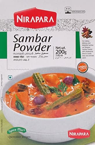 Nirapara Sambar Powder 200 G - Pack Of 1 price in Saudi Arabia | Amazon ...