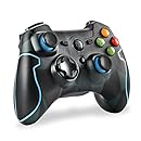 Amazon.com: EasySMX 2.4G Wireless Controller for PS3, PC Gamepads with Vibration Fire Button ...