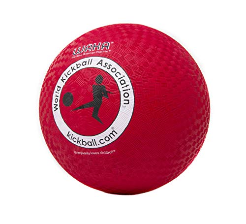 WAKA Official Kickball - Adult 10 , Red | Pricepulse