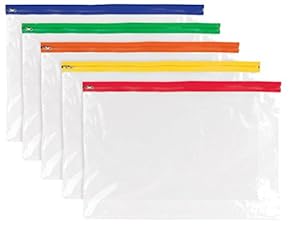 Tiger clear multi purpose zip lock zippy bag A3 size - single bag ...