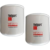 Amazon.com: WF2073 Fleetguard Water, Spin-On (Pack of 2), Replaces ...