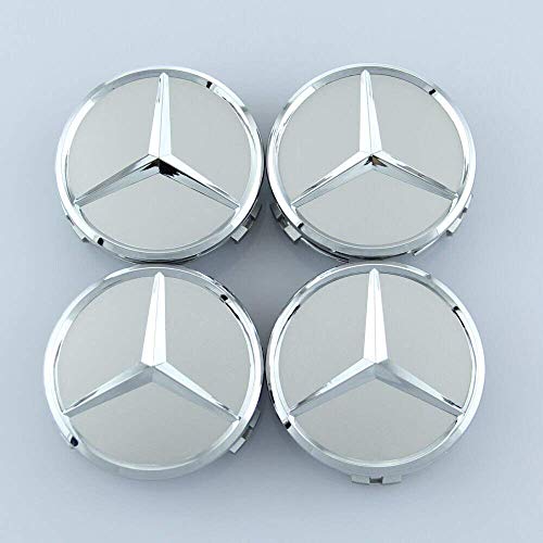 Wheel Center Cap Emblem 75mm Mercedes Benz Center Hub Caps | Desertcart ...