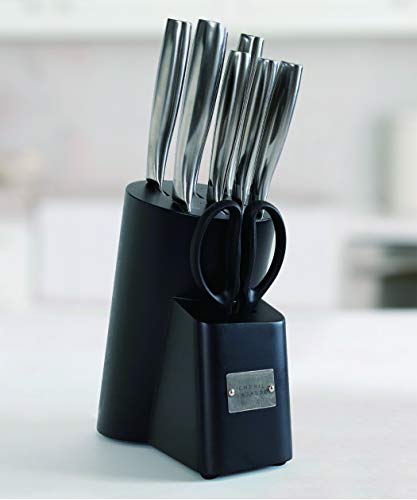 Emeril Lagasse 9-Piece Forged Cutlery Knife Block Set + Tungsten ...